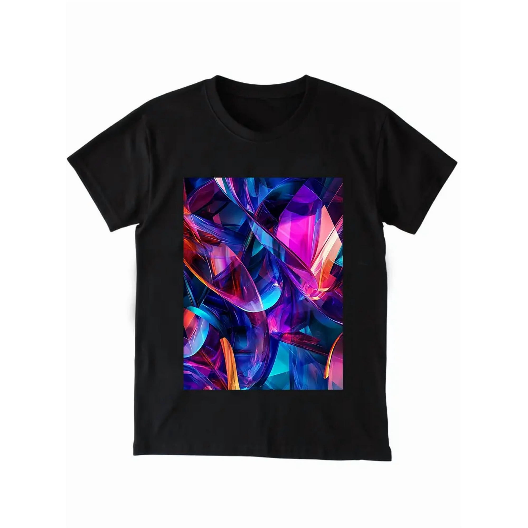 100% cotton tshirts men tee Men'S T-shirts 100% Cotton Graphic T-Shirt ...