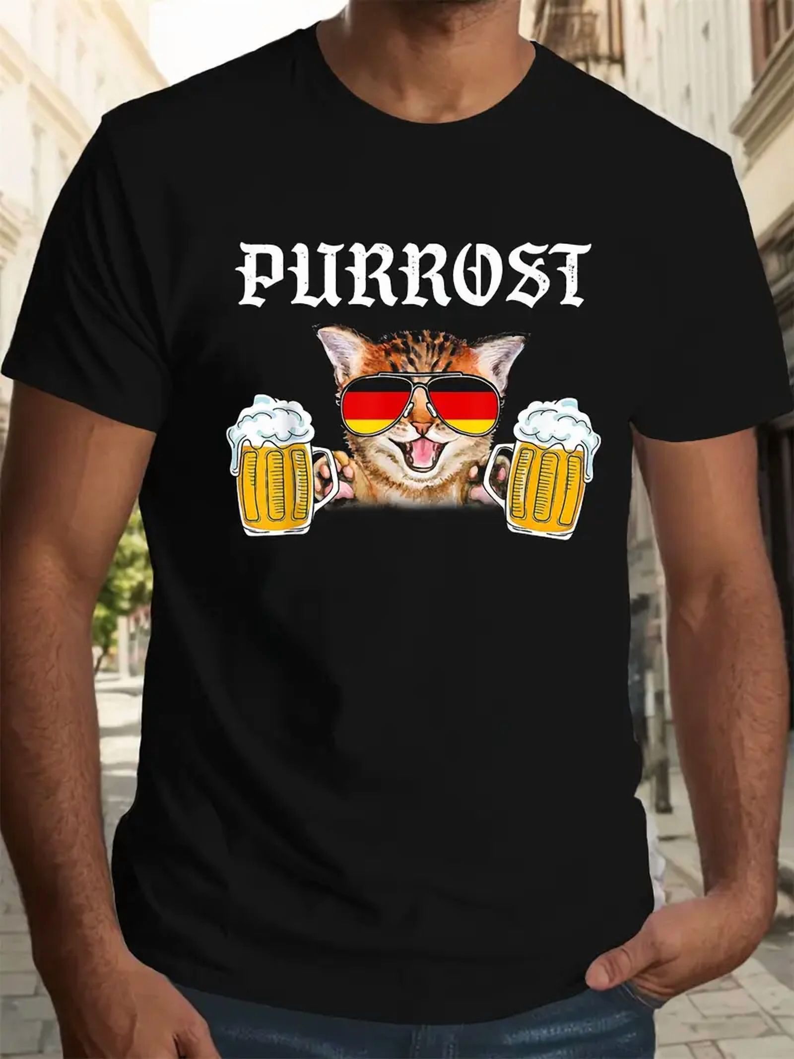 100% cotton tshirts men tee Men's Autism Awareness & Pride Cute Cats ...