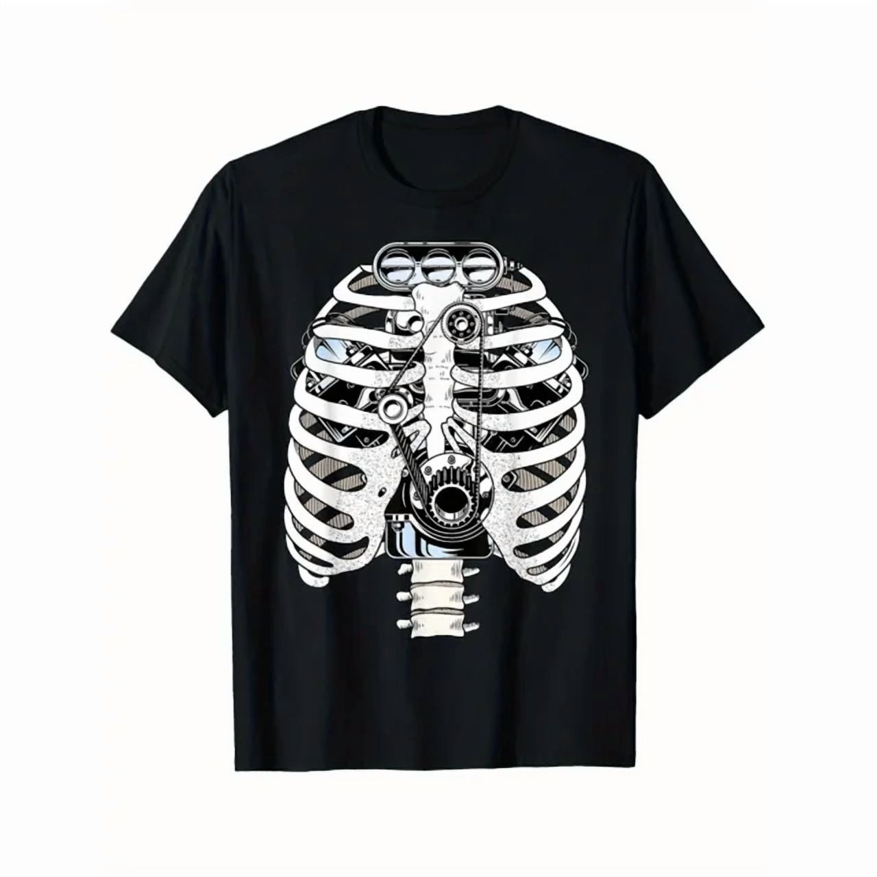 100% cotton tshirts men tee Men's Automotive Mechanic Graphic T-Shirt ...