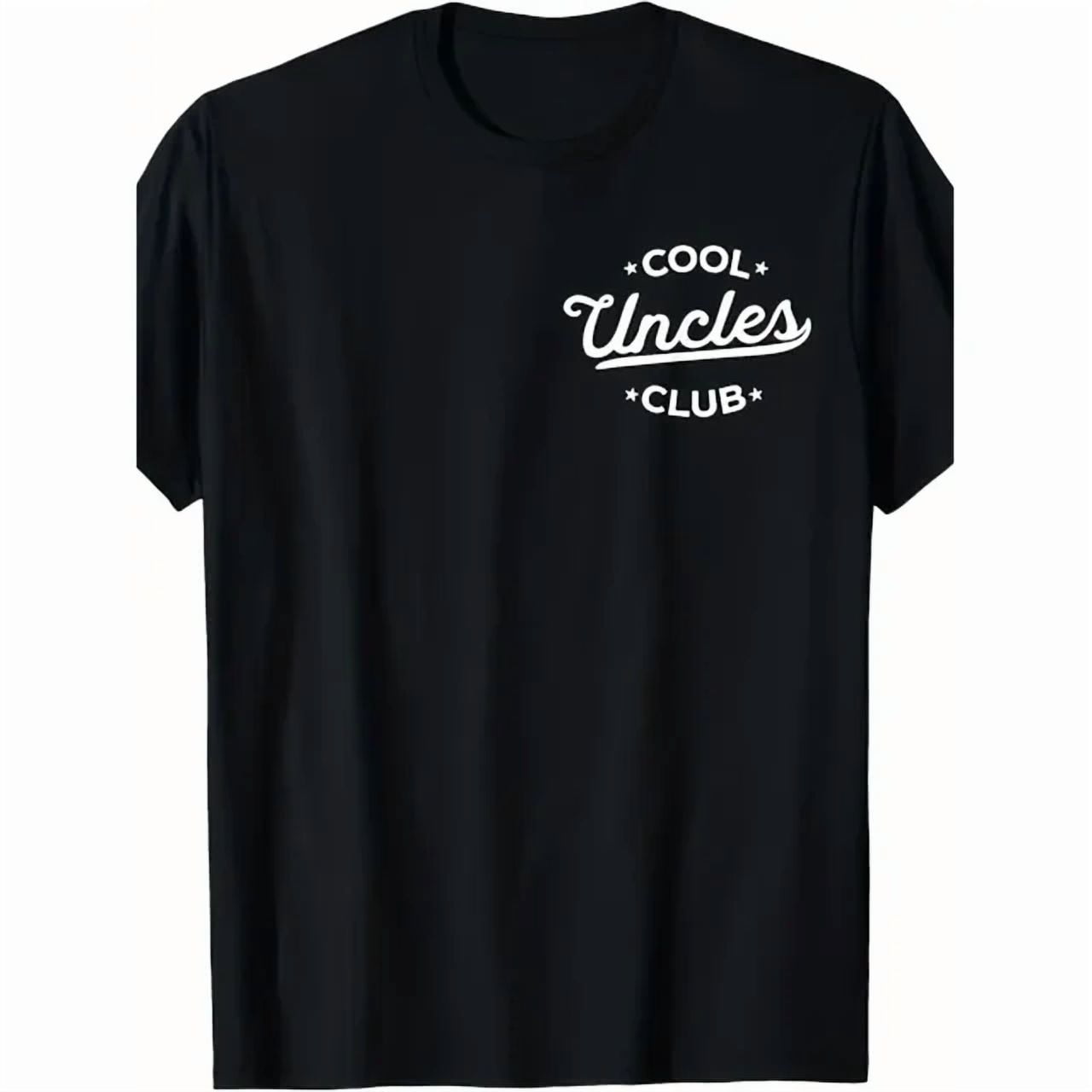 100% cotton tshirts men tee Men's Funny "Cool Uncle Club: Best Uncle Ever" T-Shirt - Walmart.com