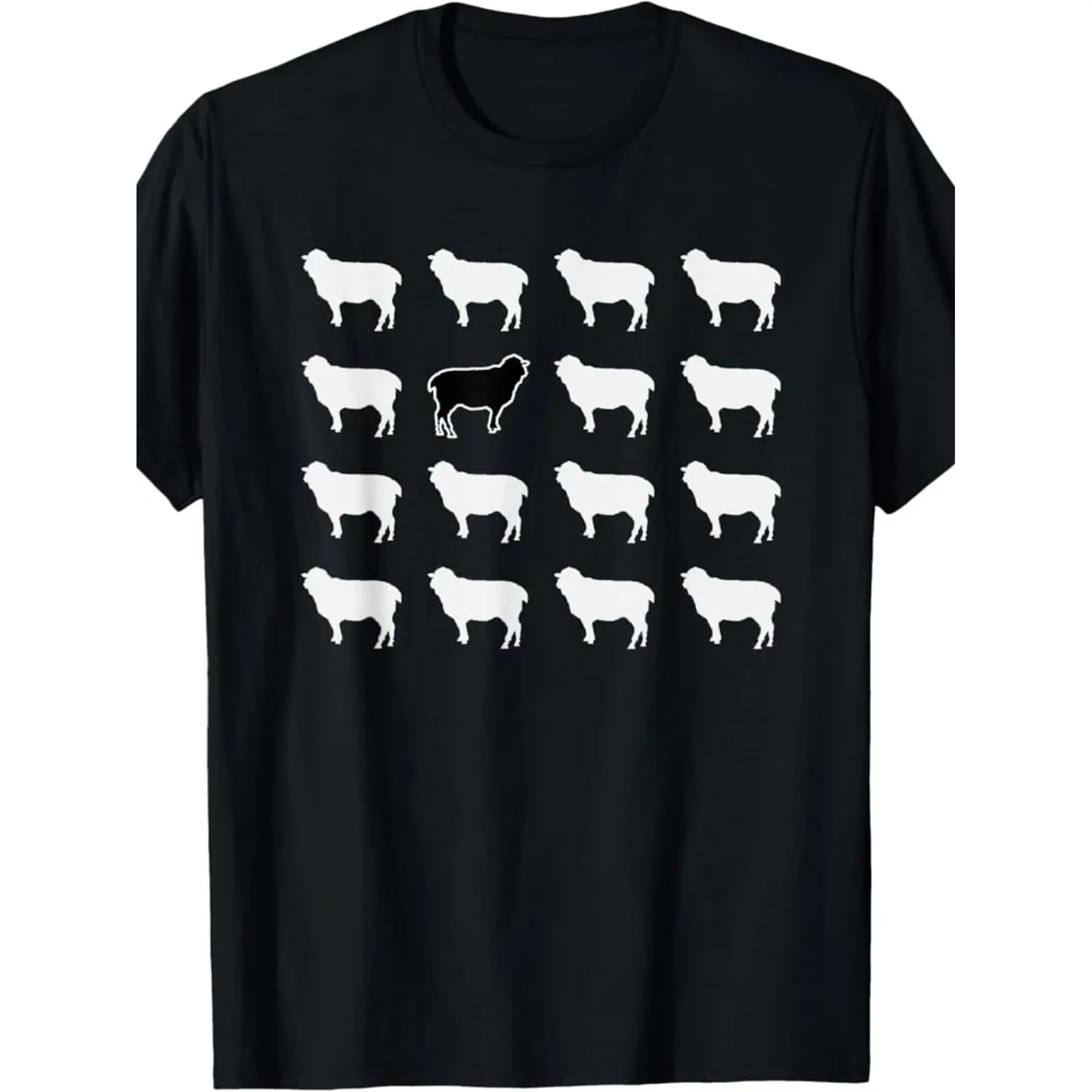 100% cotton tshirts men tee Men's Humorous Farm Animal Graphic T-Shirt - Walmart.com