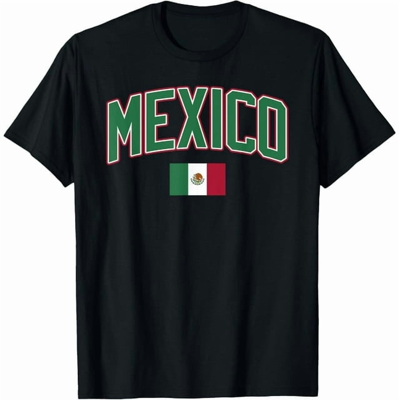 100% cotton tshirts men tee Mexico Flag Mexican Hispanic Siesta Pride Vintage T-Shirt - Walmart.com