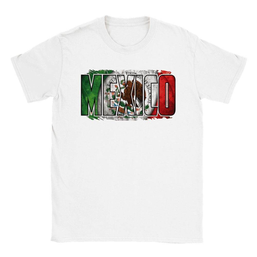 100% cotton tshirts men tee Mexico - Mexican Flag - Unisex Crewneck T-shirt - Walmart.com