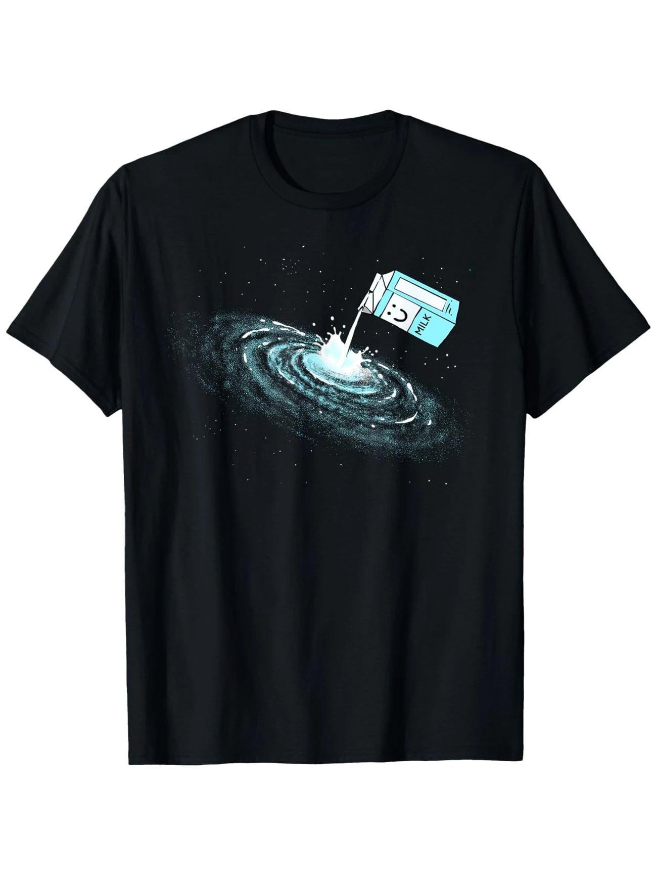 100% cotton tshirts men tee Milky Way Galaxy Shirt Pun Astronomy Space ...