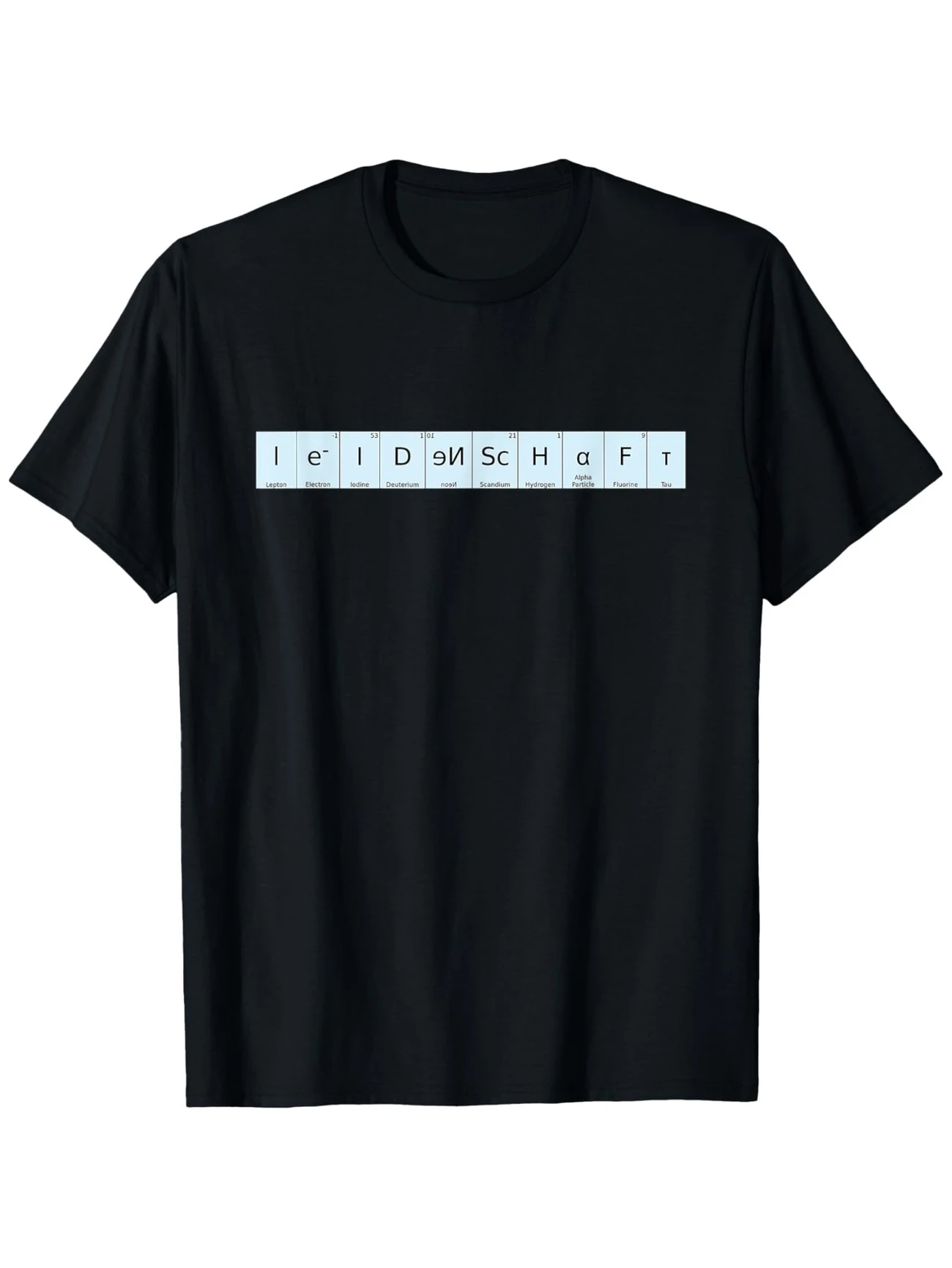 100% cotton tshirts men tee Periodic Table Word Passion Chemistry Nerd ...