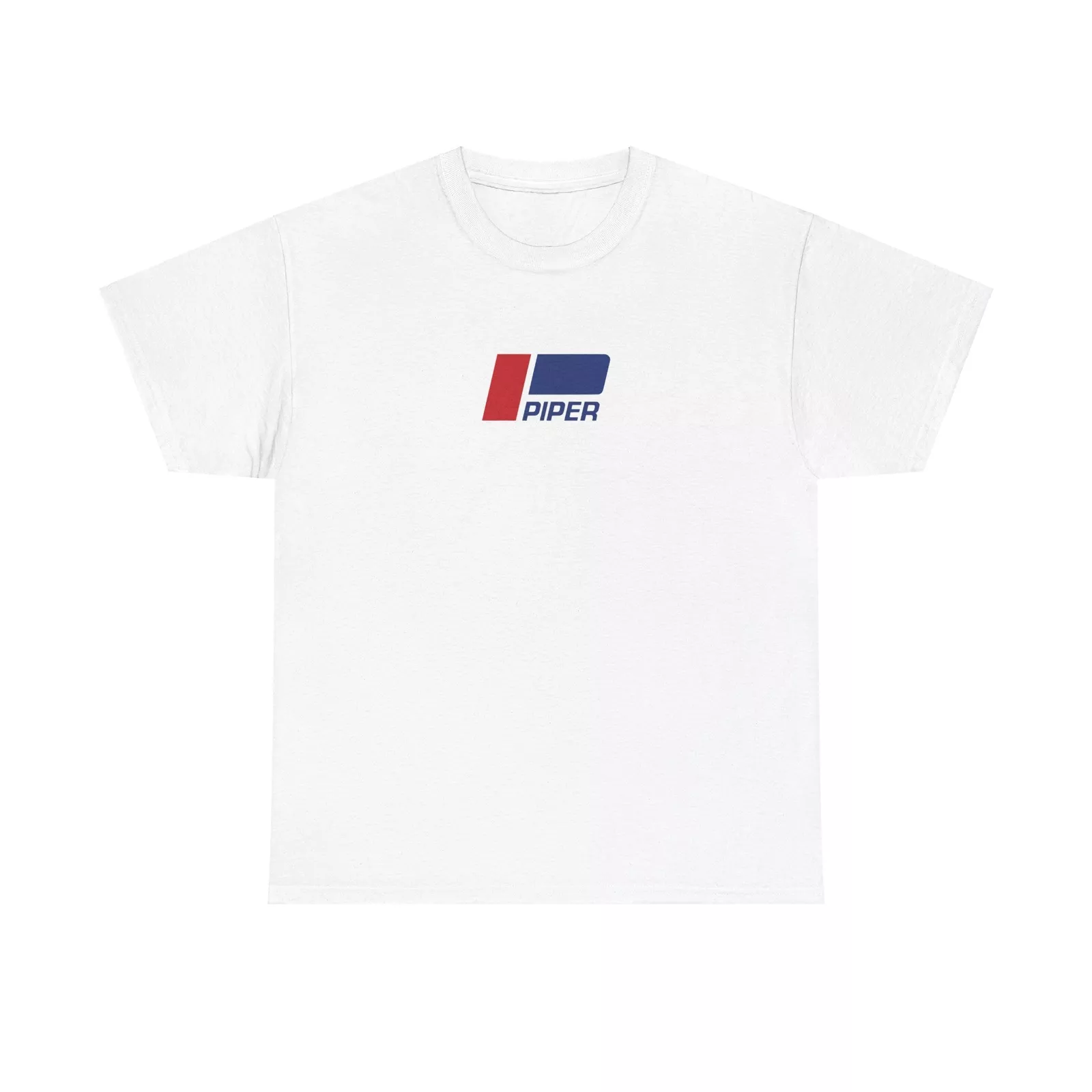 100% cotton tshirts men tee Piper Aircraft Color Logo T-Shirt - Pawnee ...