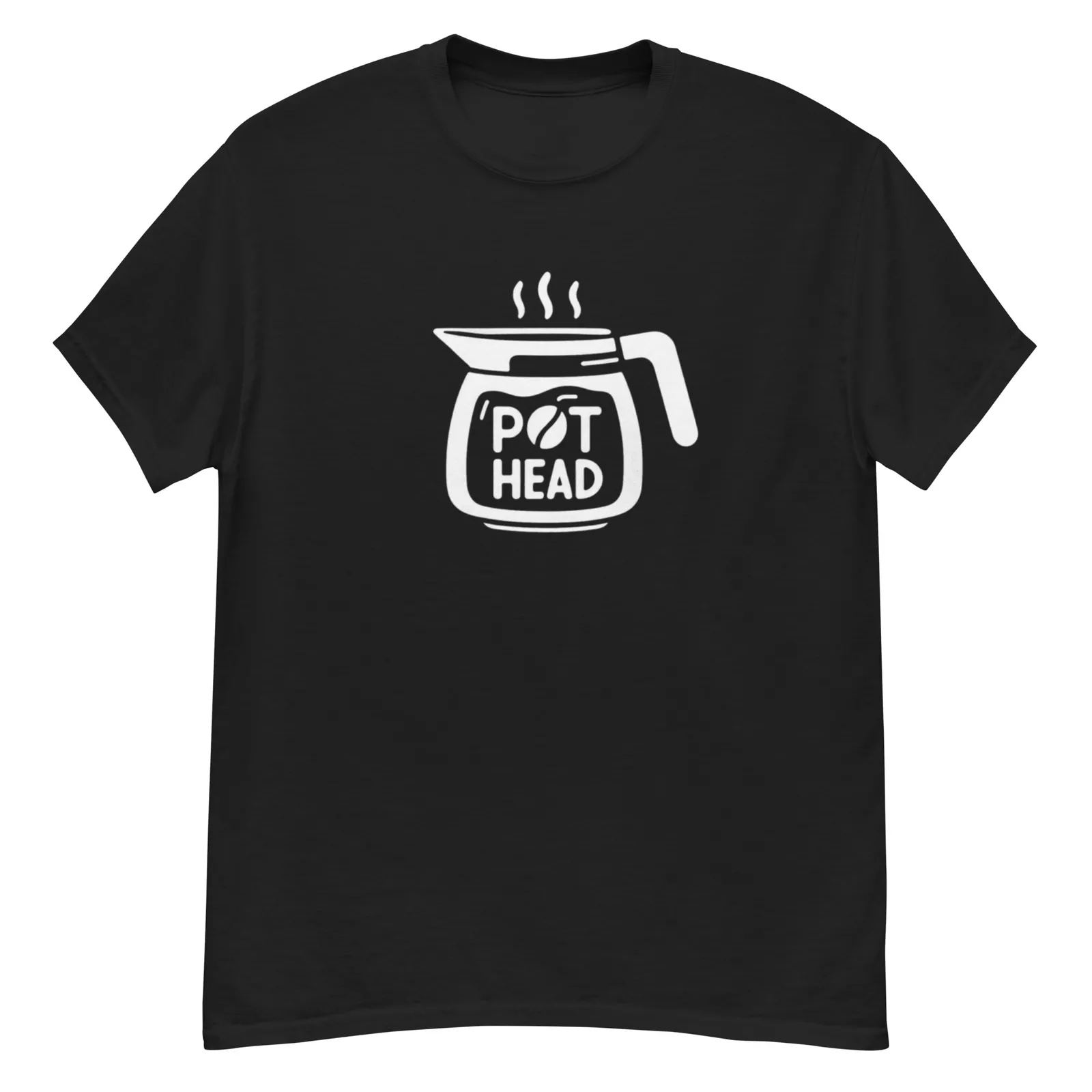 100% cotton tshirts men tee Pot Head T-Shirt. - Coffee Pothead Tee ...