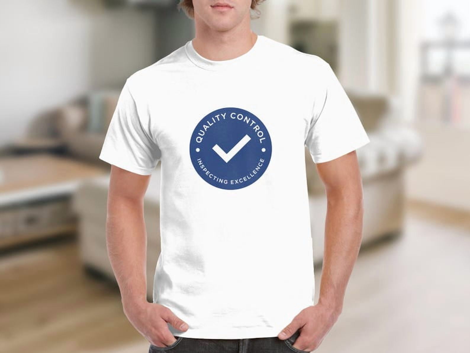 100% cotton tshirts men tee Quality Control Inspecting T-Shirt, Funny ...