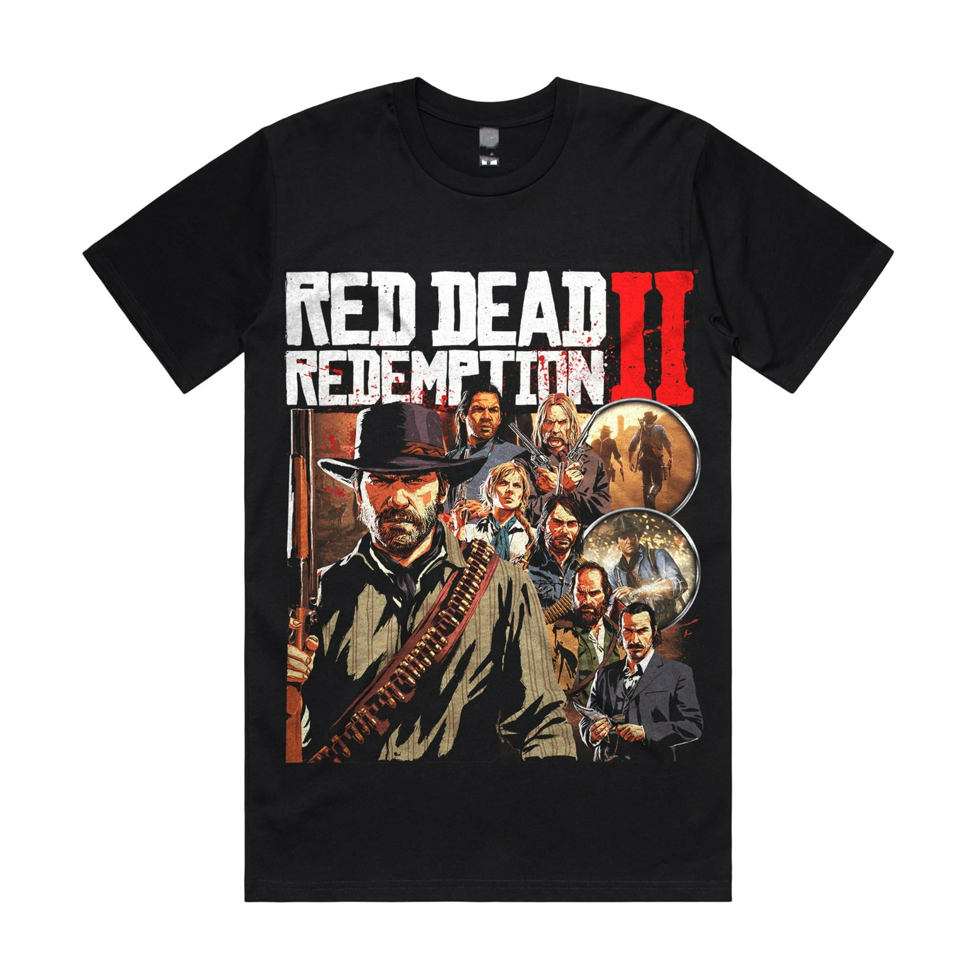 100% cotton tshirts men tee Red Dead Redemption 2 T-Shirt - Walmart.com