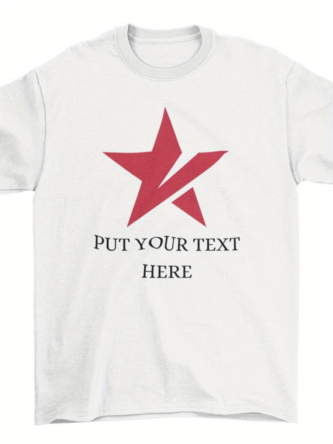 100% cotton tshirts men tee Red Star Shirt Design, Quotes, Quotable ...