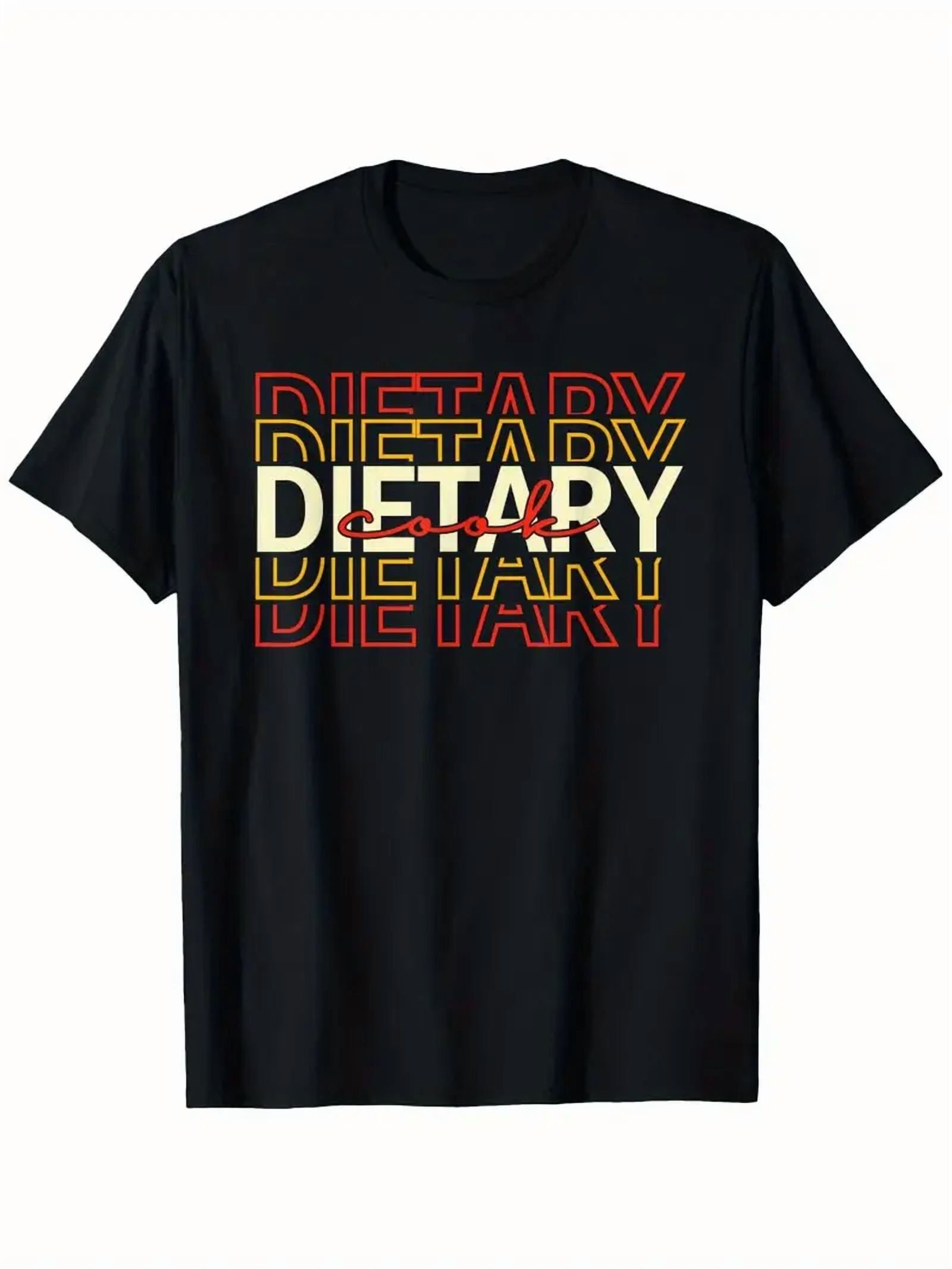 100% cotton tshirts men tee Retro Groovy Dietary Appreciation Week ...