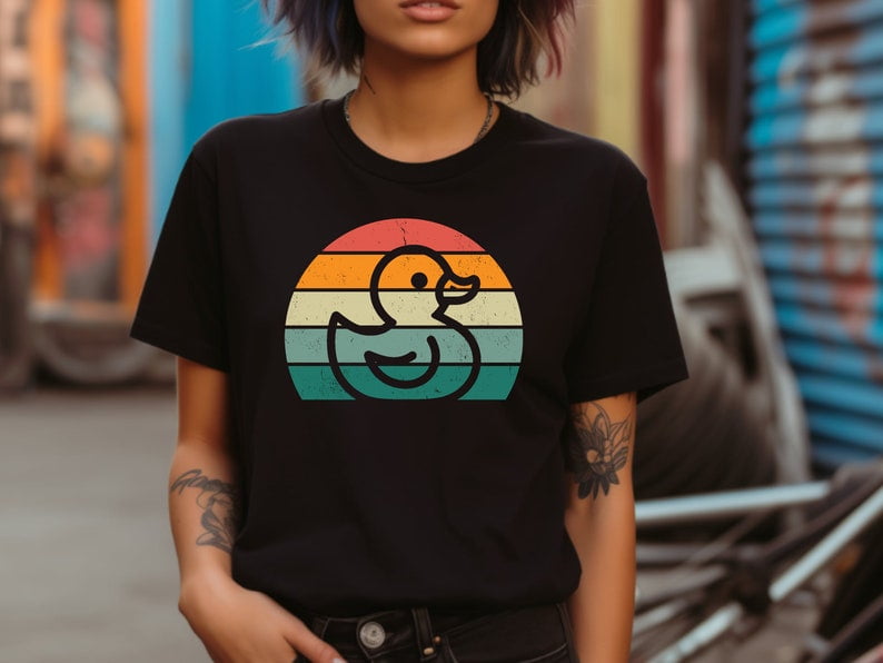 100% cotton tshirts men tee Rubber Duck Shirt. Duck T-shirt. Duck Lover ...