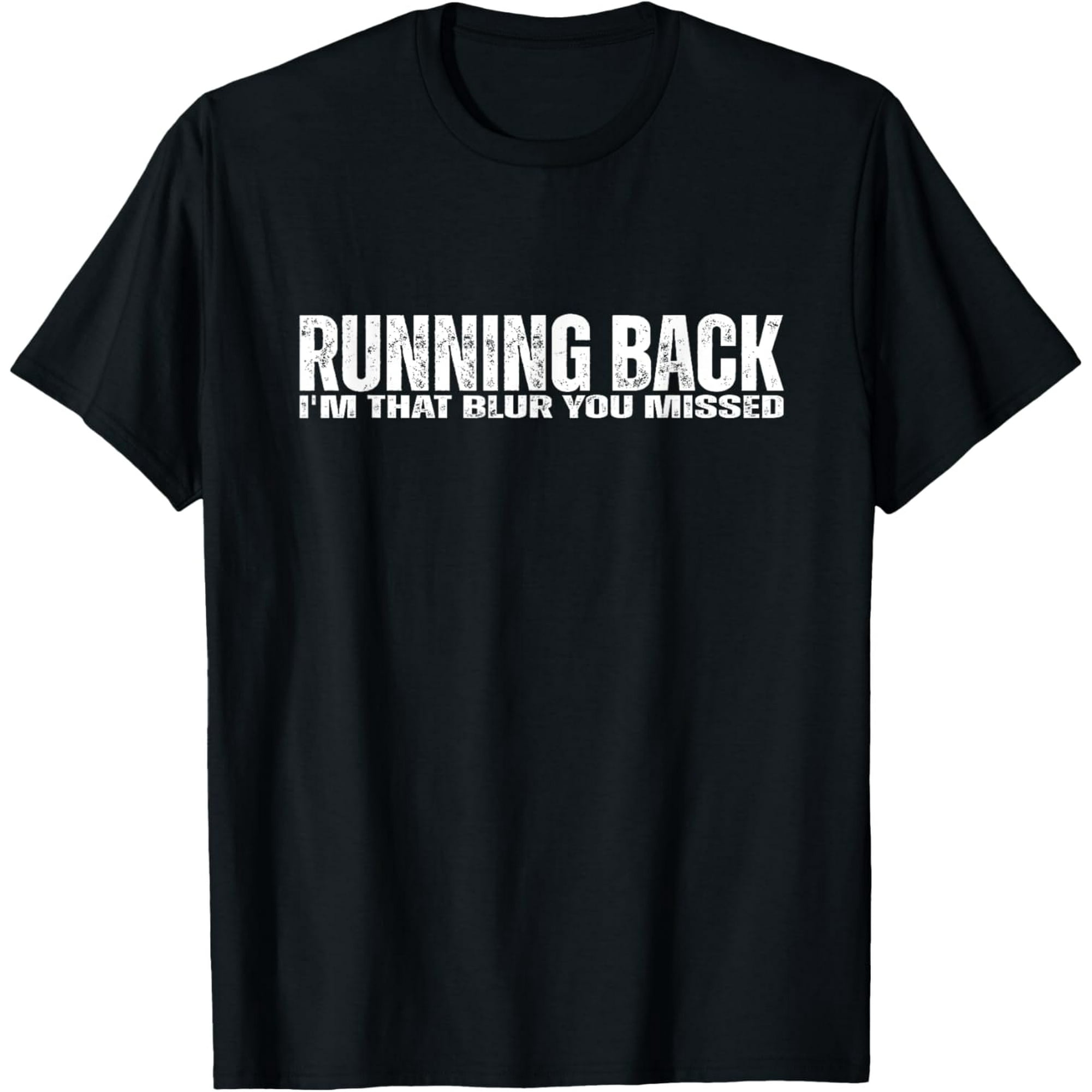 100% cotton tshirts men tee Running Back RB I'm That Blur | Funny ...