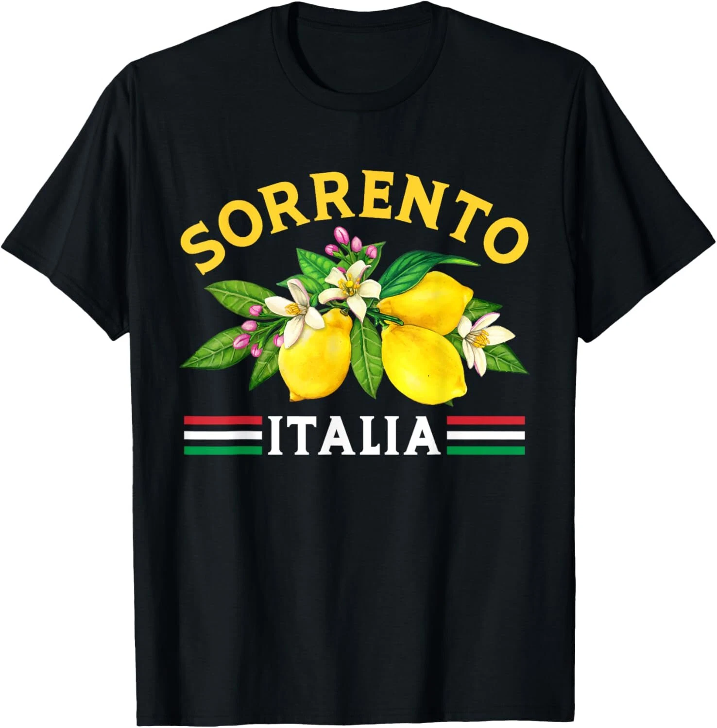 100% cotton tshirts men tee Sorrento Lemons Italia Proud Italian T ...