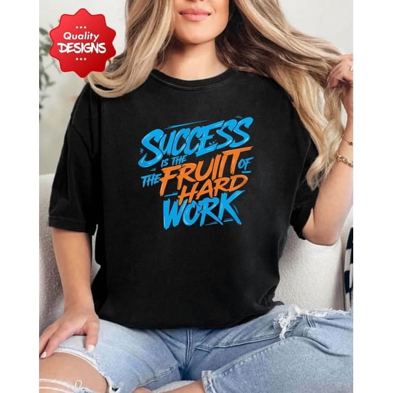 100% cotton tshirts men tee Success Is The Fruit Of All Success PNG ...