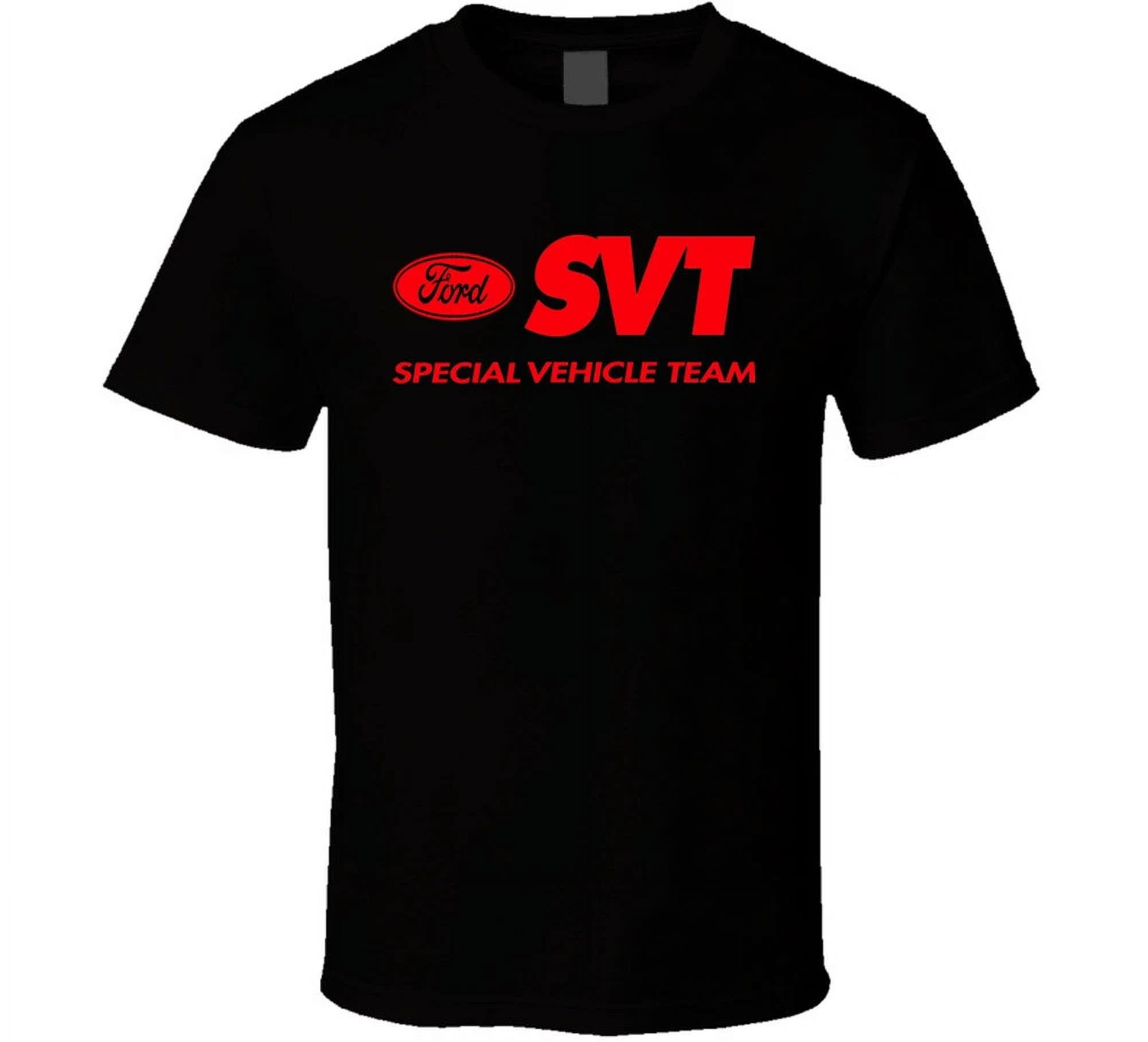 100% cotton tshirts men tee Svt Ford Special Vehicle Team Logo T Shirt ...