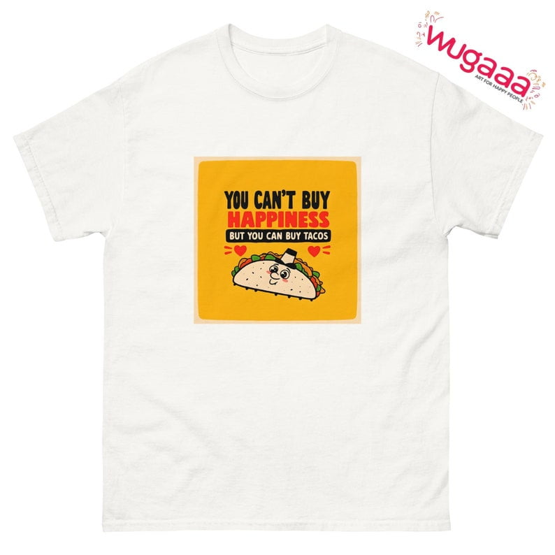100% cotton tshirts men tee Taco Love Tee, Buy Happiness Tacos Shirt ...
