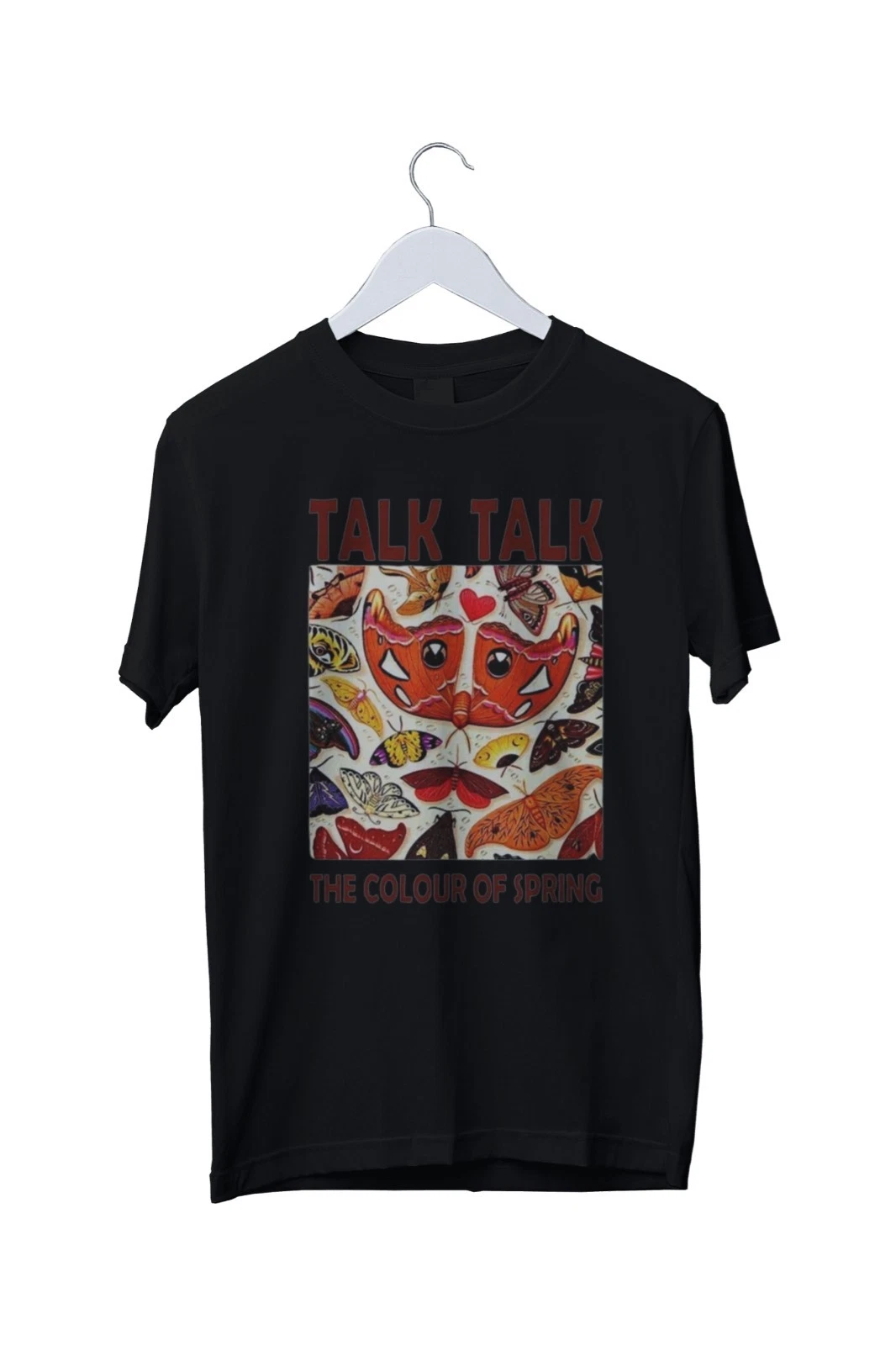 100% cotton tshirts men tee Talk Talk Colour Of Spring Graphic T-Shirt Mens - Walmart.com