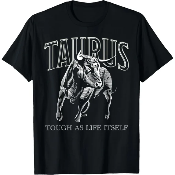100% cotton tshirts men tee Taurus Zodiac Sign Astrology Horoscope T ...