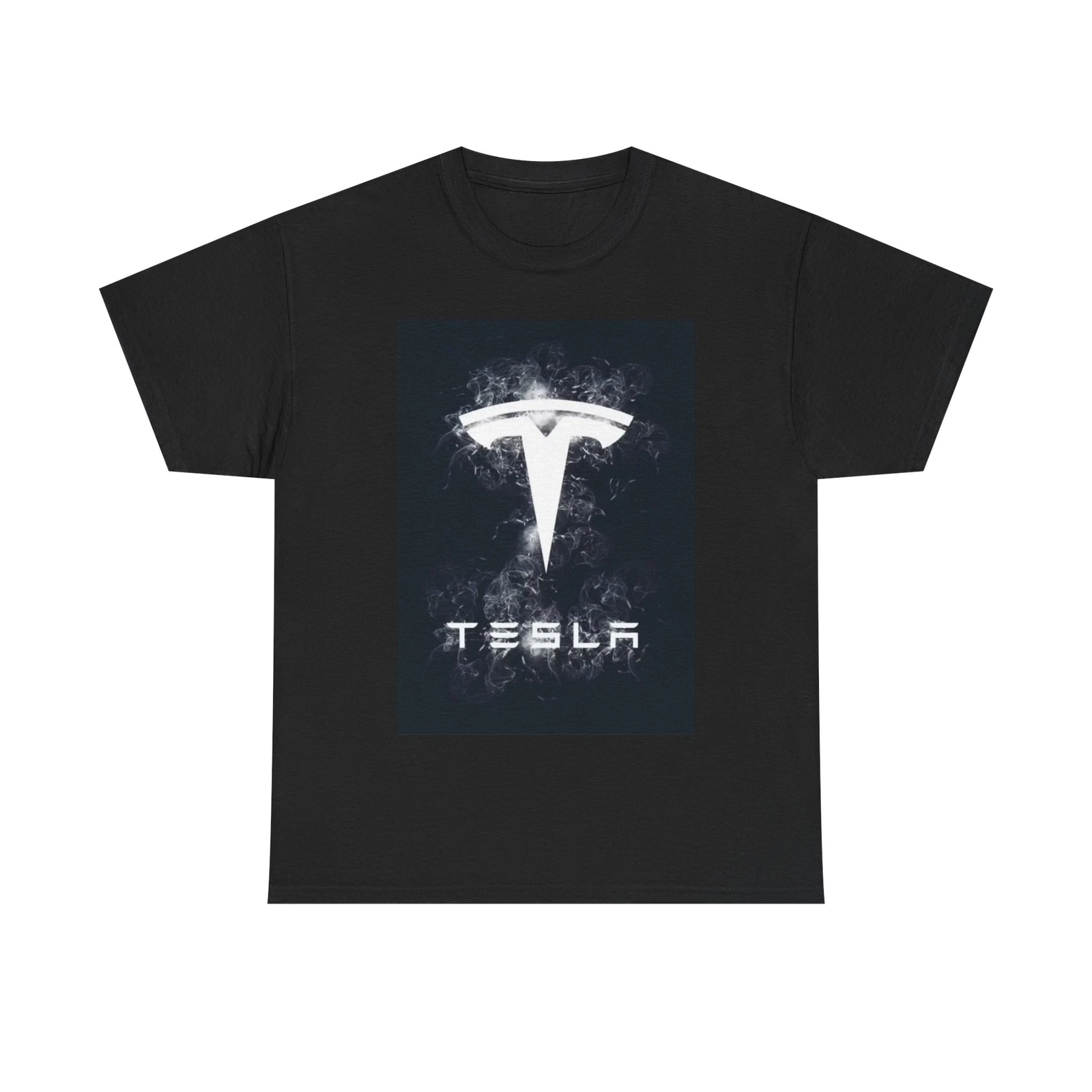 100% cotton tshirts men tee Tesla Tshirt Elon Musk Graphic Cars Unisex ...