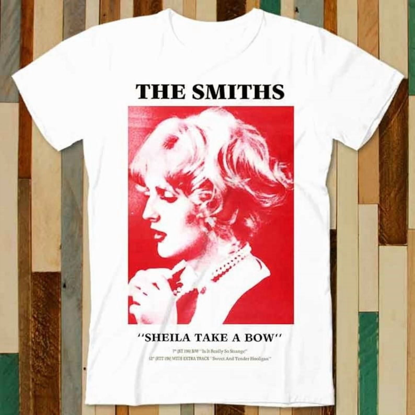 100% cotton tshirts men tee The Smiths Sheila Take A Bow T Shirt Adult ...