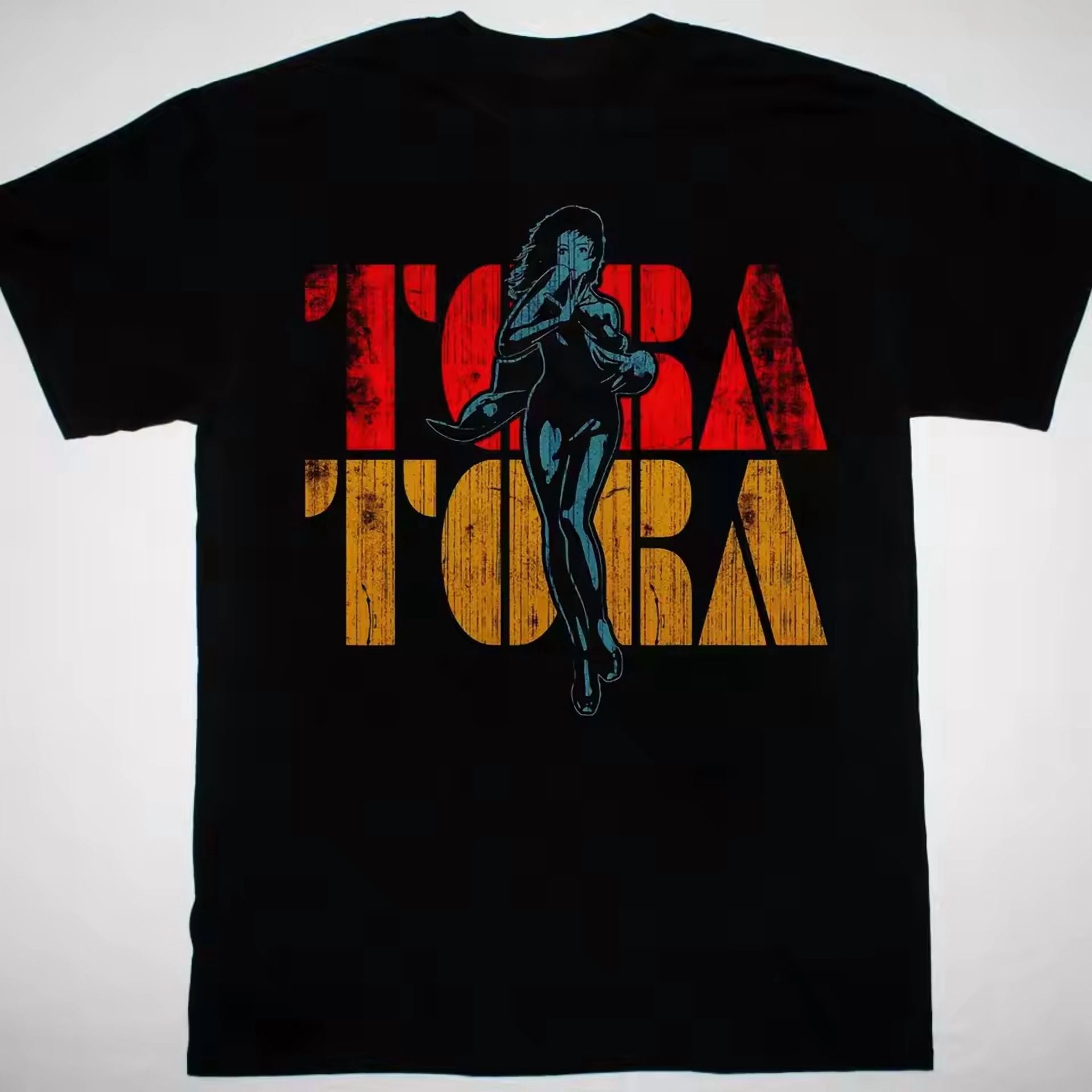 100% cotton tshirts men tee Tora Tora band Gift FOr Fan On Tour Black ...