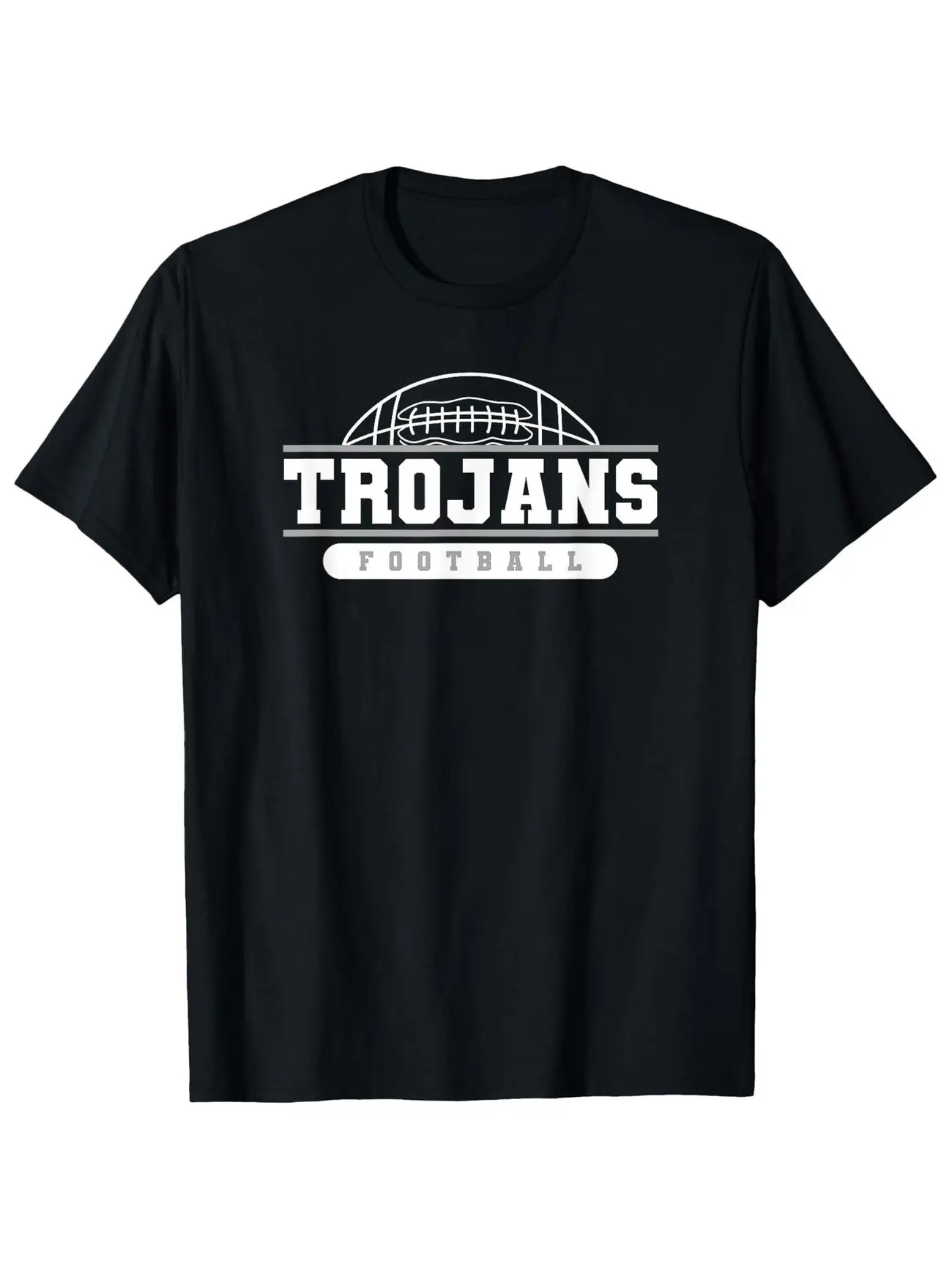 100% cotton tshirts men tee Troy Football Team Inspired Men'S T-Shirt ...
