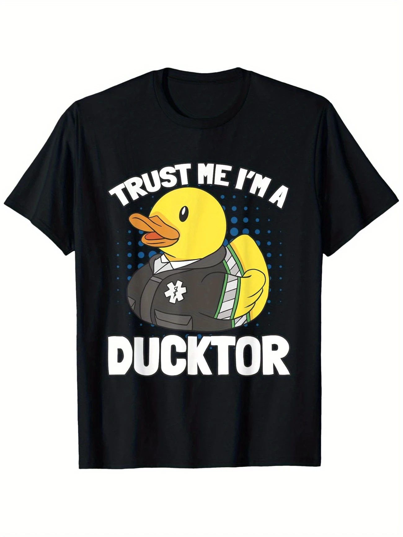 100% cotton tshirts men tee Trust Me I'm A Ducktor Quack Doctor Men's T ...