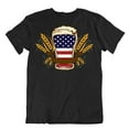 100% cotton tshirts men tee Usa Parody Drinking Humor T-SHIRT Amusing ...