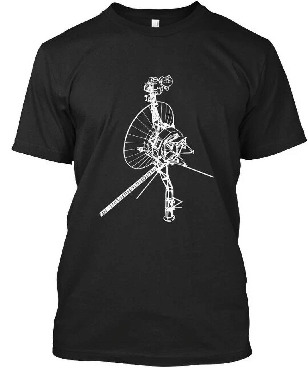 100% cotton tshirts men tee Voyager Nasa Probe T-Shirt - Walmart.com