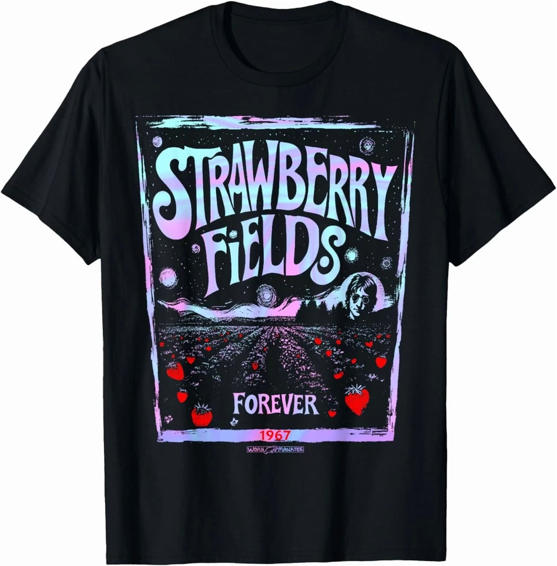100% cotton tshirts men tee WOAH MANATEE Strawberry Fields Forever T-Shirt Hoodie - Walmart.com