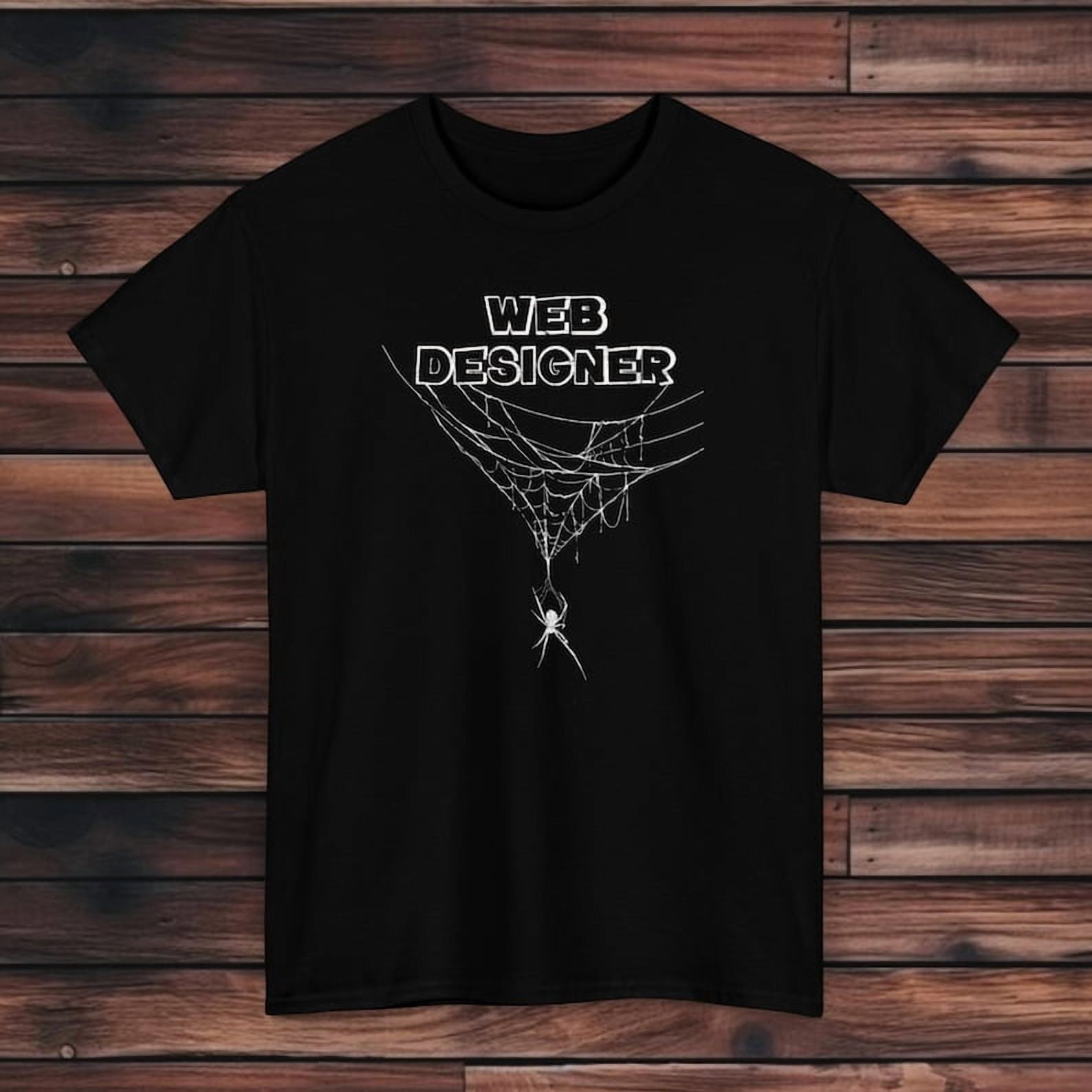 100% cotton tshirts men tee Web Designer T-Shirt | Spider Web T-Shirt ...