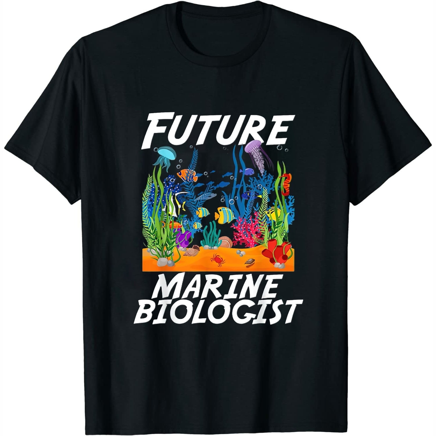 100% cotton tshirts men tee Womens Future Marine Biologist T-Shirt ...