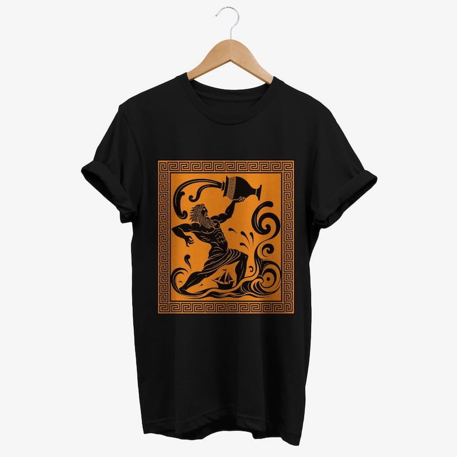 100% cotton tshirts men tee Wrath of Poseidon Greek Mythology T-Shirt ...