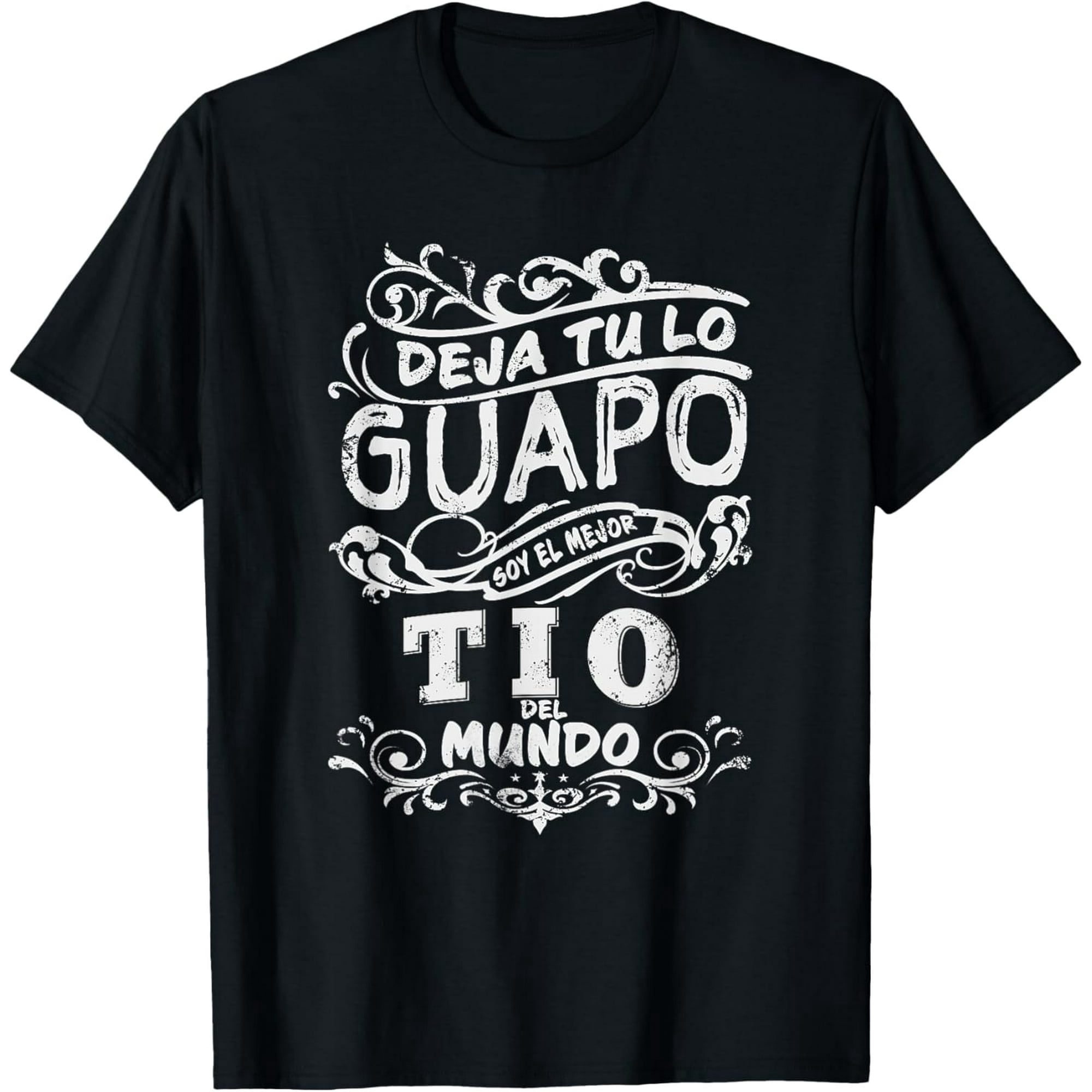 100% cotton tshirts men tee camisa de Hombre el Mejor Tio del Mundo ...