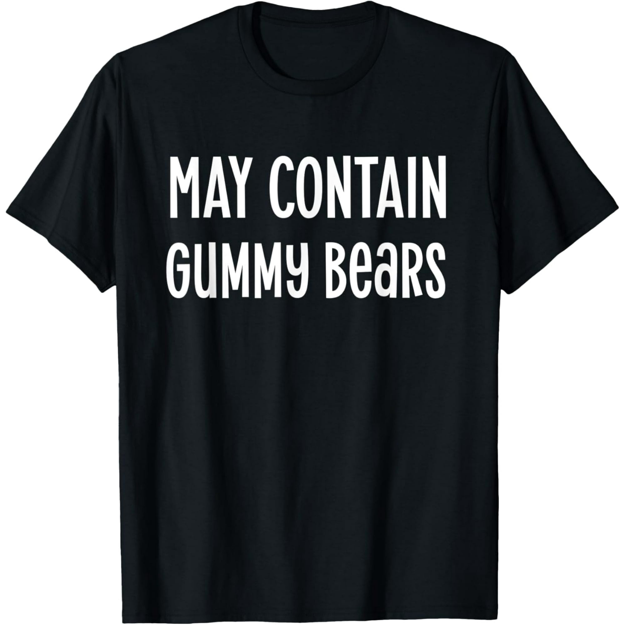 100% cotton tshirts men tee men and women can wear，Funny Gummy Bear ...