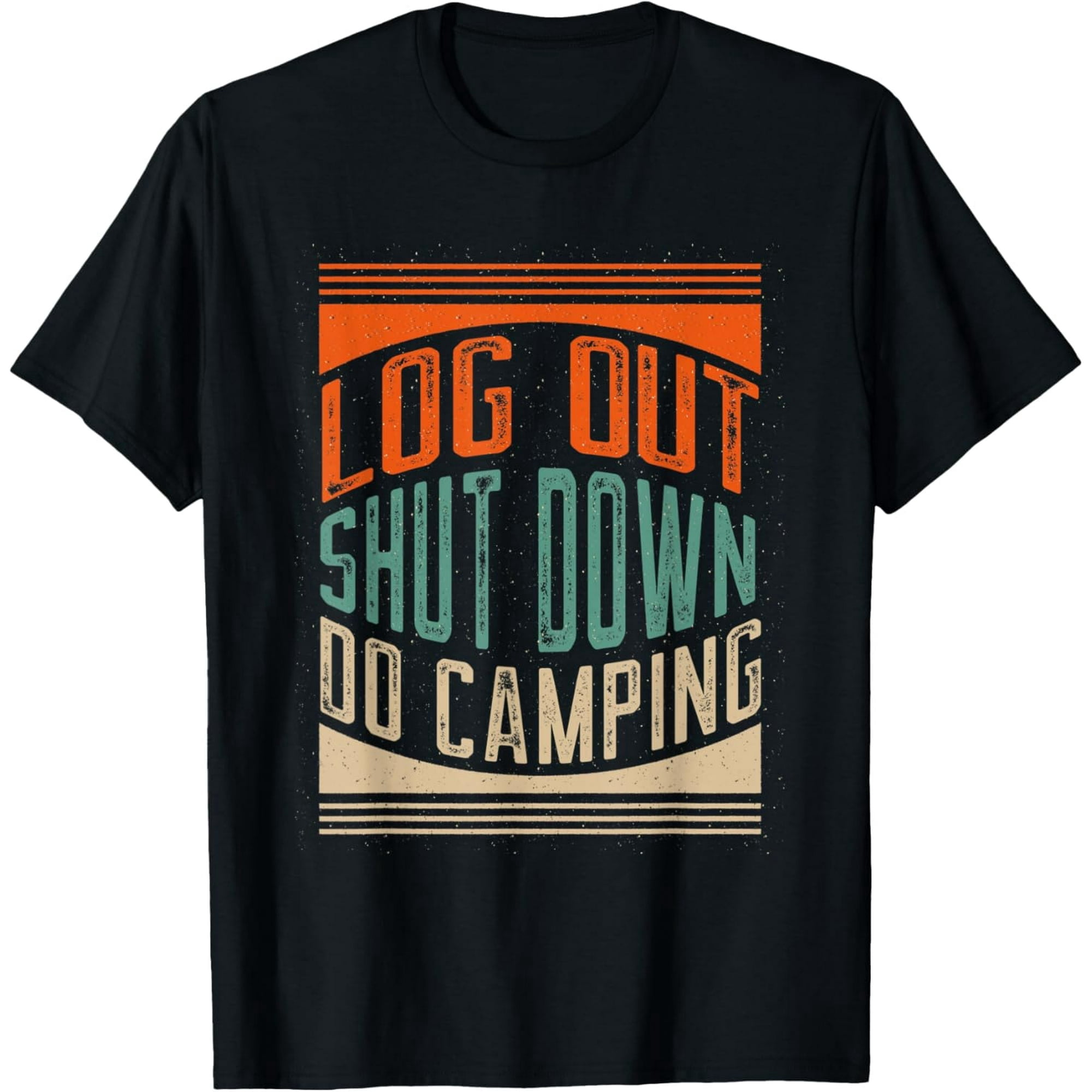 100% cotton tshirts men tee men and women can wear,Log Out Shut Down ...