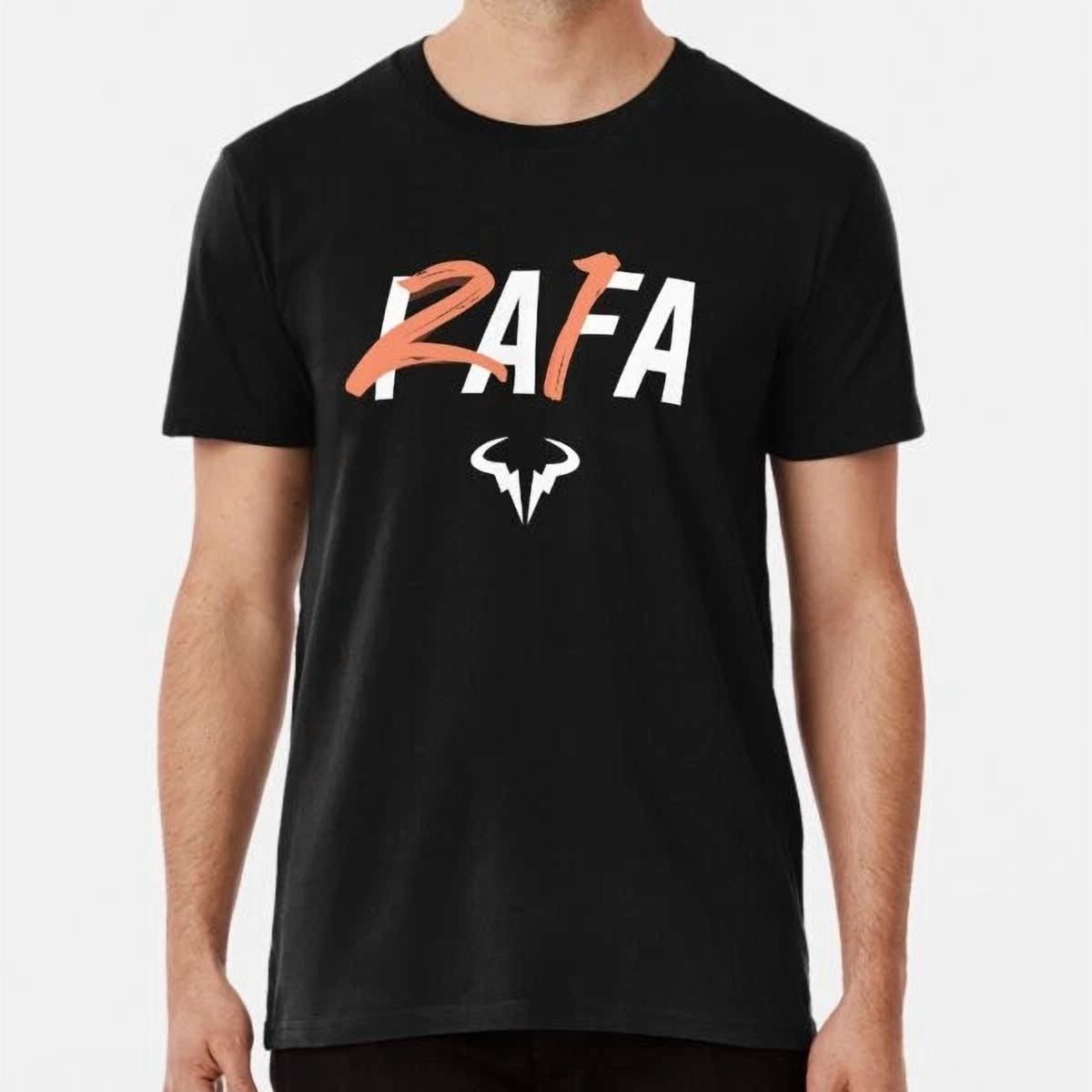 100% cotton tshirts men tee rafa 21 T-Shirt Made in Australia - Walmart.com