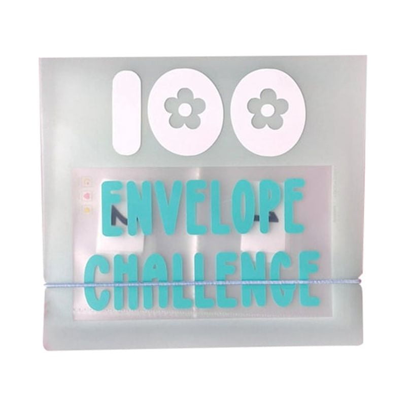 100 envelopes Money Saving Challenge Box kit Cash Saving, 100 Envelope ...