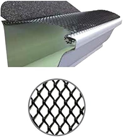 (100 feet) Leaf Guard Gutter Protector for 6" K-Style Gutters. Small ...