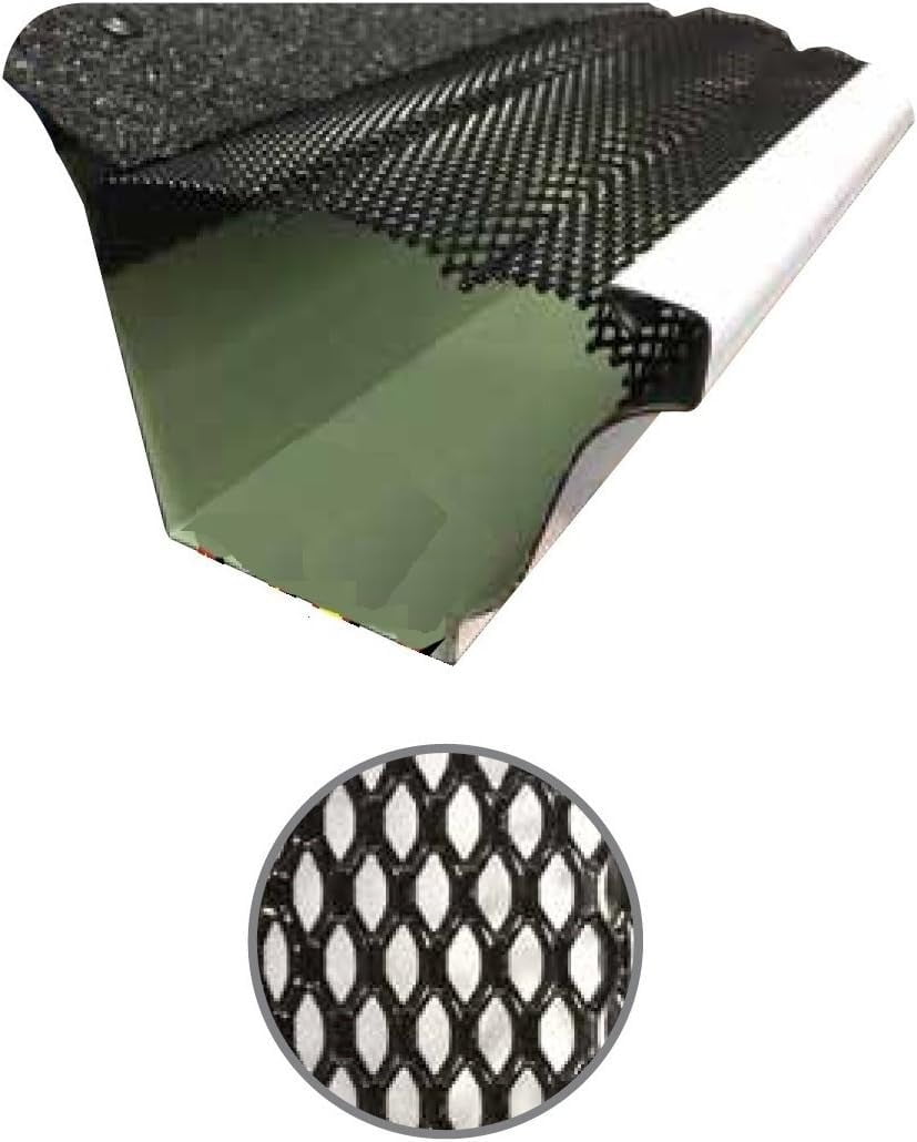 (100 feet) Ultra Flo Kwik Fit Leaf Guard Gutter Screens for 5" K-Style ...