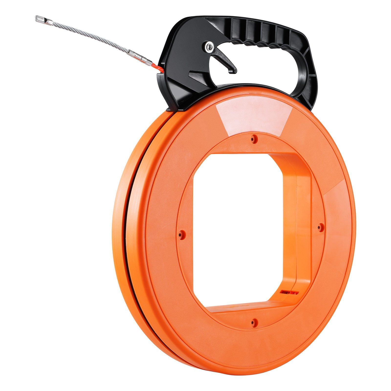 100 ft Fish Tape with 1/4 Inch PET Wire, Flexible Conduit Fishing Tool ...