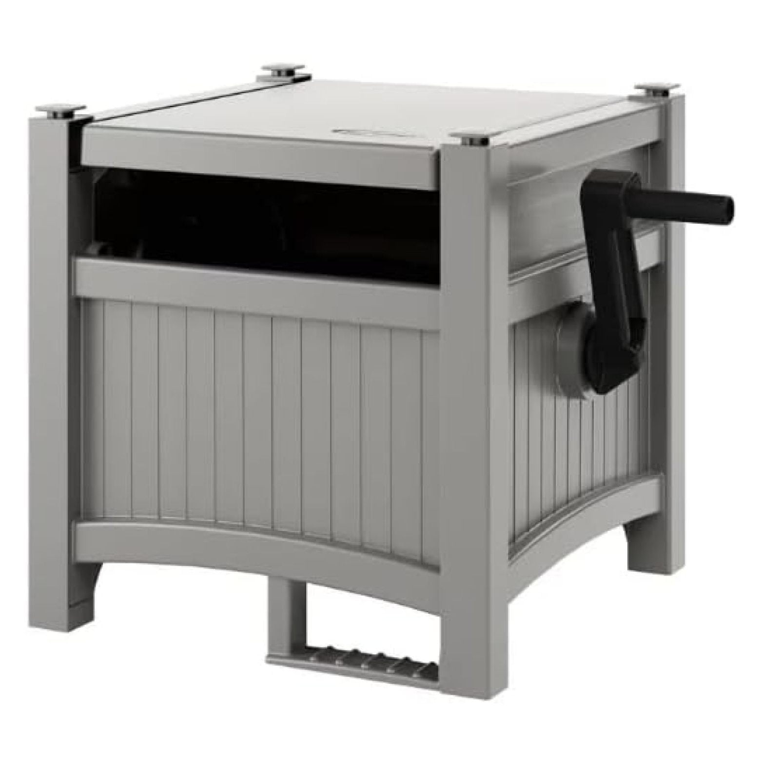 100 ft Hose Hideaway Hose Reel,Retractable Standing Hideaway Hose Reel ...