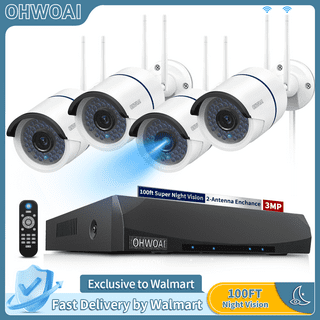 Walmart security camera system store