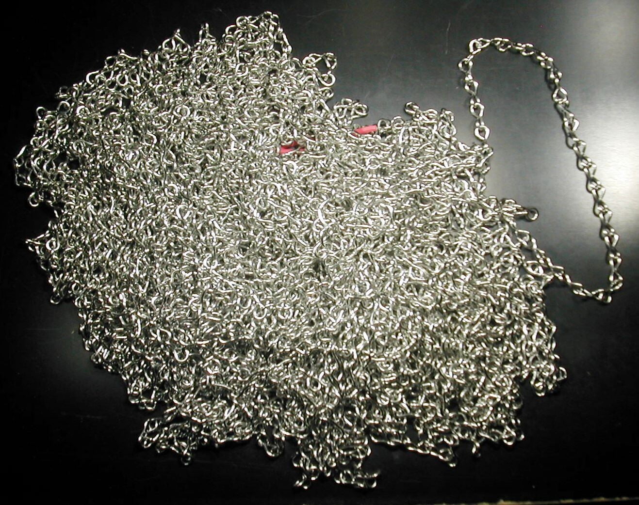 100 ft STAINLESS Steel Jack Chain #16 Single Twisted Working Load Limit ...