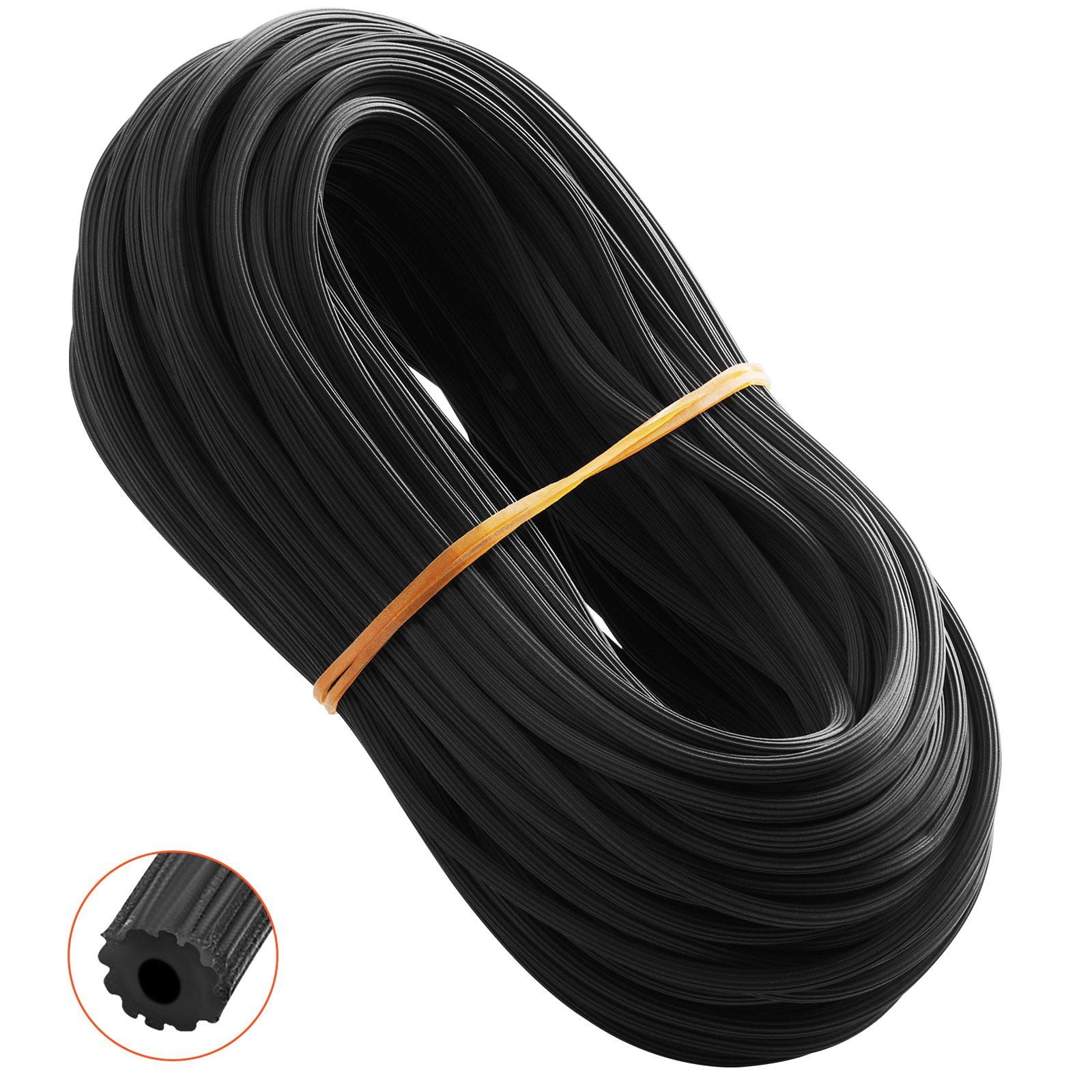100 ft x 0.16 in Window Screen Spline – Durable Rubber Replacement ...
