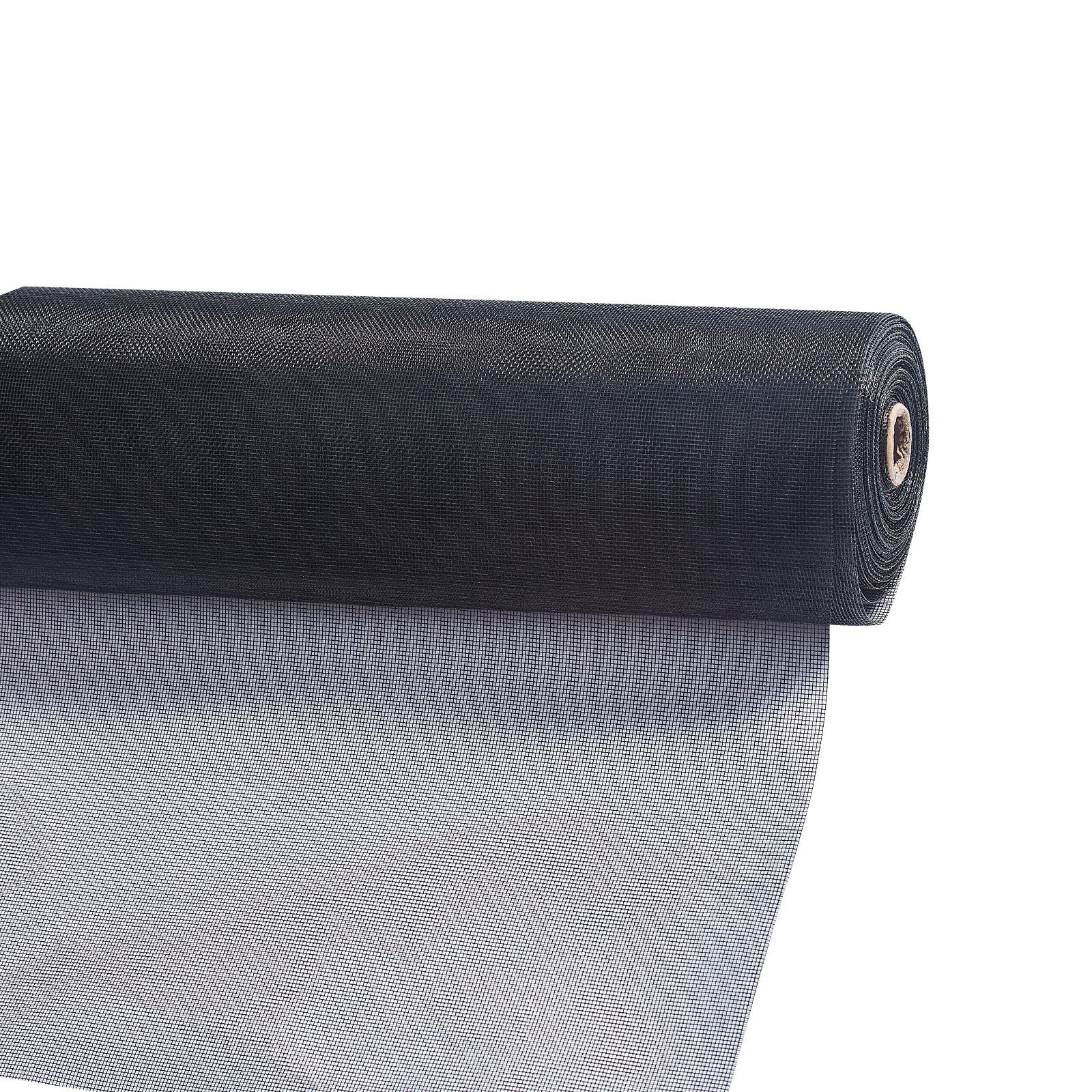100 ft x 96 in Window Screen Mesh Replacement Roll – DIY Adjustable ...
