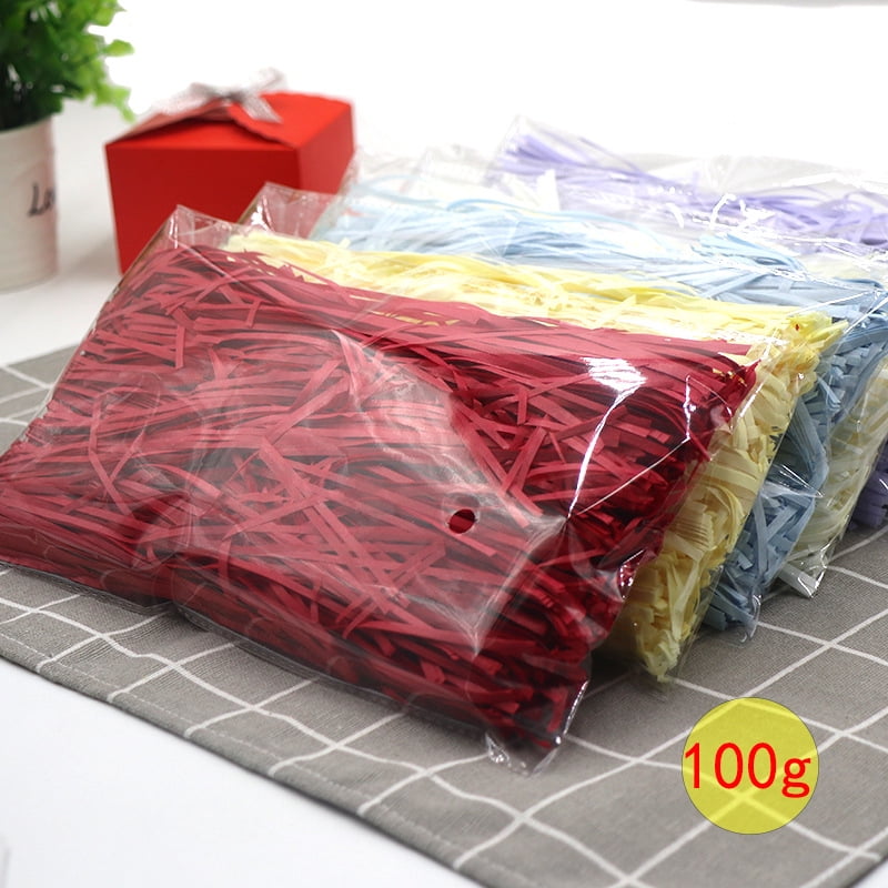 100 g/pack of raffia grass shredded paper silk chicken coop grass ...