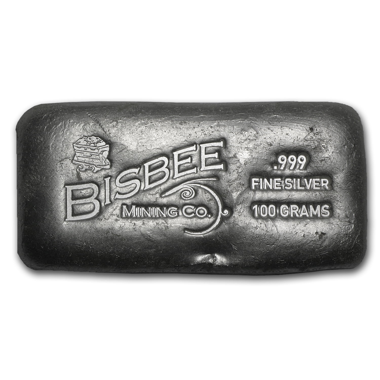 Bisbee Old Bullion 100 gram Silver Bar - Walmart.com