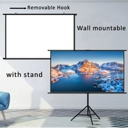 VIVO 100" Projector Screen 16:9 Projection HD Manual Pull Down Home ...
